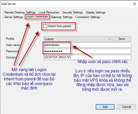 Hướng dẫn sử dụng phần mềm Remote Desktop Connection Manager - Cung cấp ...